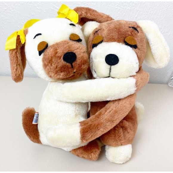 Dakin | Toys | Vtg Dakin 976 Hugging Puppies Hound Dogs Set 11 Stuffed ...